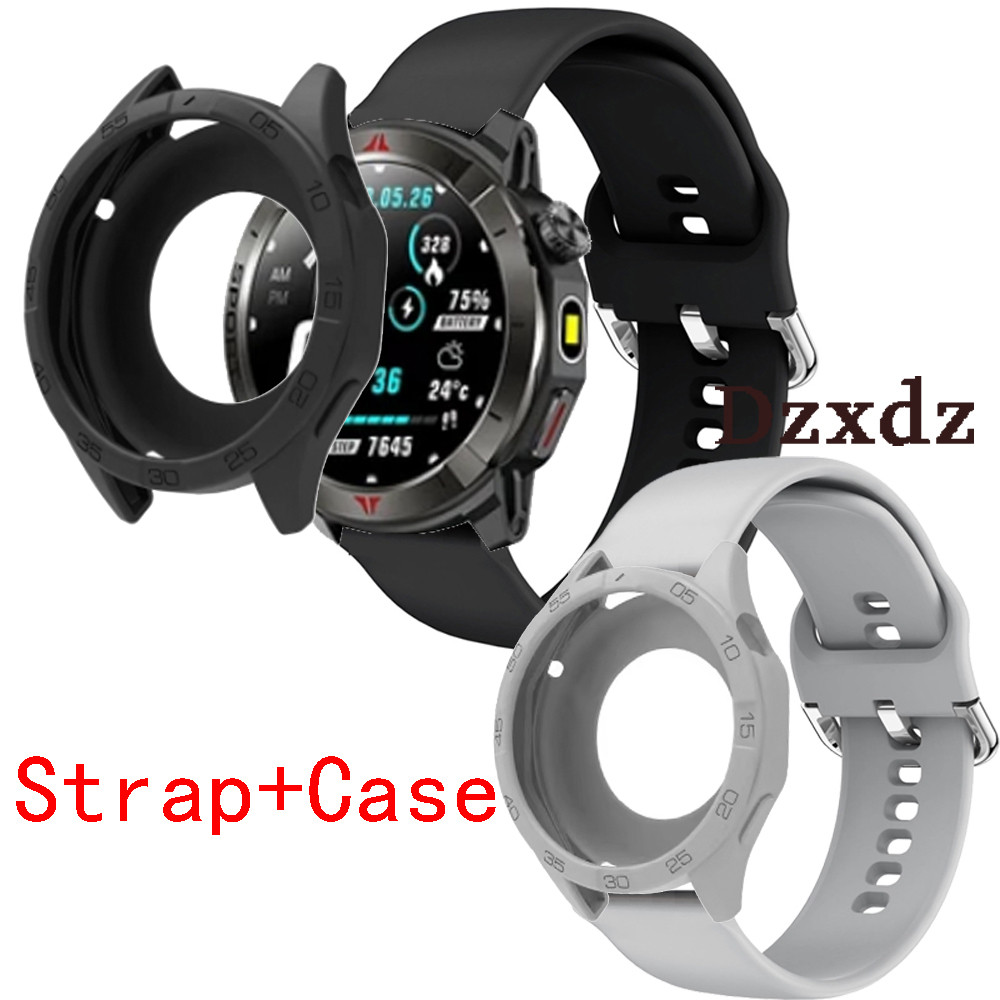 ฝาครอบ + สายซิลิโคนสําหรับ Aolon Navi R4 สายรัดข้อมือแบบสปอร์ตแบบนุ่ม ...