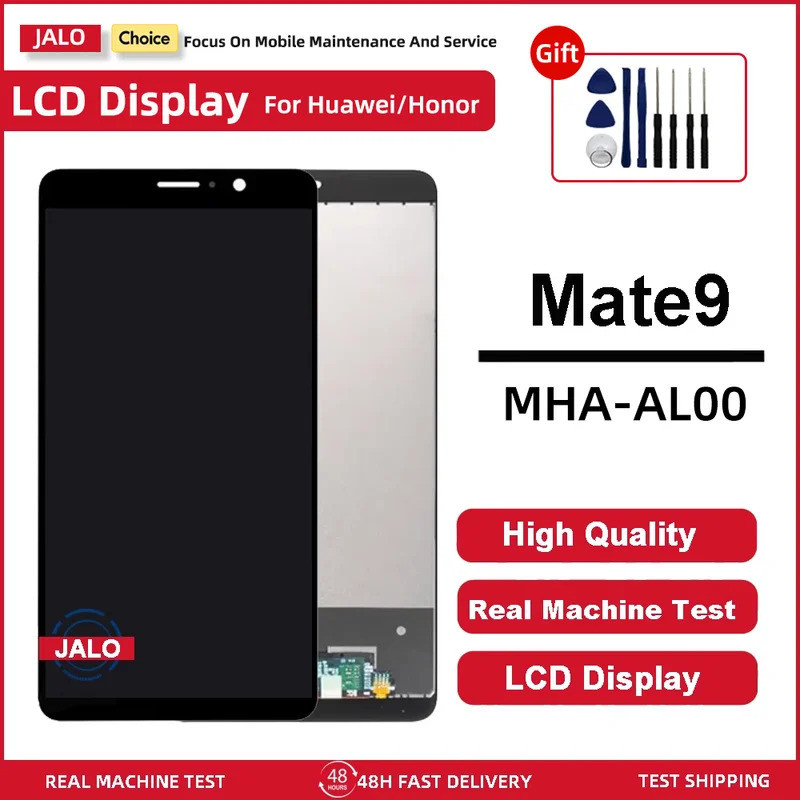 หน้าจอ LCD โทรศัพท์มือถือ JALO สำหรับ Huawei Mate9 MT9 MHA-AL00 ชุดจอ ...