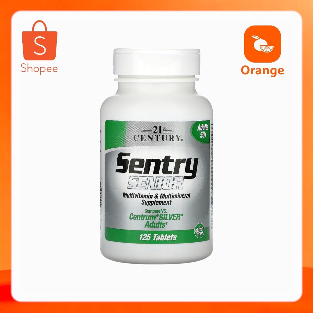 21st Century, Sentry Senior, Multivitamin & Multimineral Supplement ...