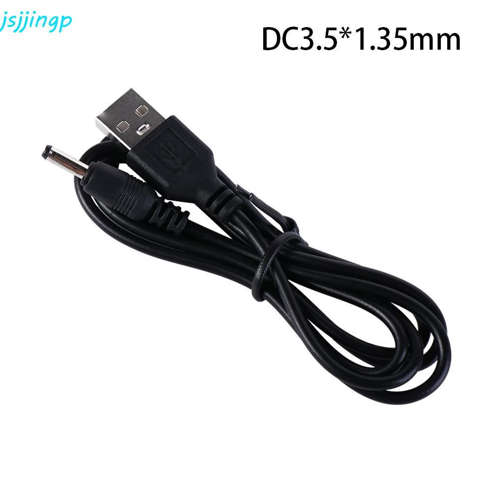 JSJJINGP Usb To Dc 3.5 มม.สายเคเบิลวงกลมอะแดปเตอร์มินิลําโพงสายชาร์จ Usb Barrel สายไฟ Usb Dc ...