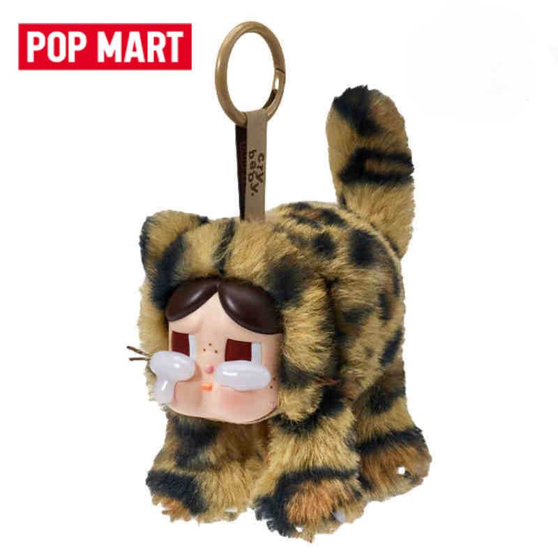 [secret] POPMART CRYBABY Leopard Cat Series Mystery Box จี้ตุ๊กตาไวนิล ...
