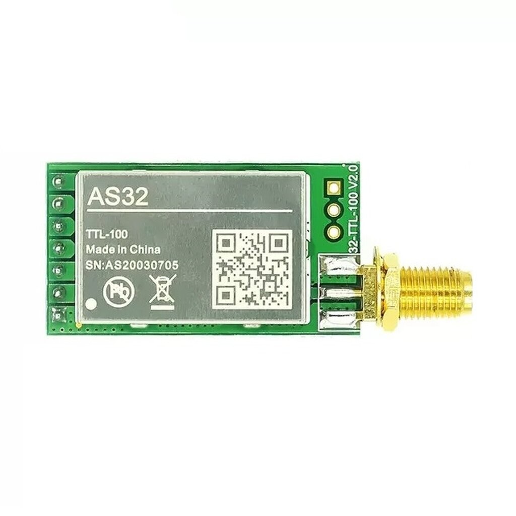 AS32-TTL-100 SX1278/SX1276 RF Wireless Module 433Mhz LORA 3000M UART ...