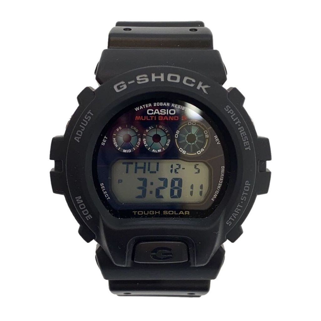 Casio นาฬิกาผู้ชาย Solar Digital Rubber BLK SS GW-6900 ส่งตรงจากญี่ปุ่น ...