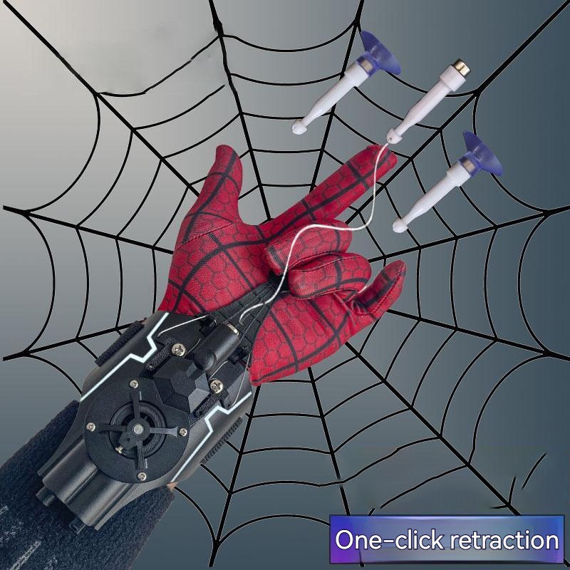 Spiderman Web Shooters Spider Man Wrist Launcher รุ่นอัพเกรด Peter ...