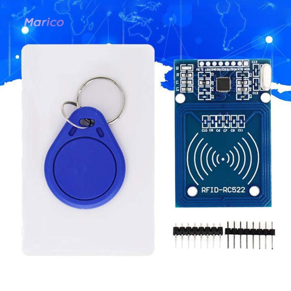 โมดูล RFID RC522 Kit 13.56MHz พร้อมแท็ก SPI เขียนอ่าน IC Card Proximity ...