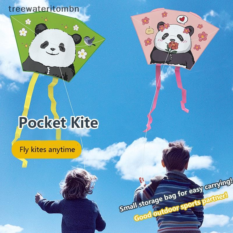Tt ฤดูใบไม้ผลิ Outing Pocket Kite Easy To Fly 50 เมตร Kite Line การ์ตูน ...