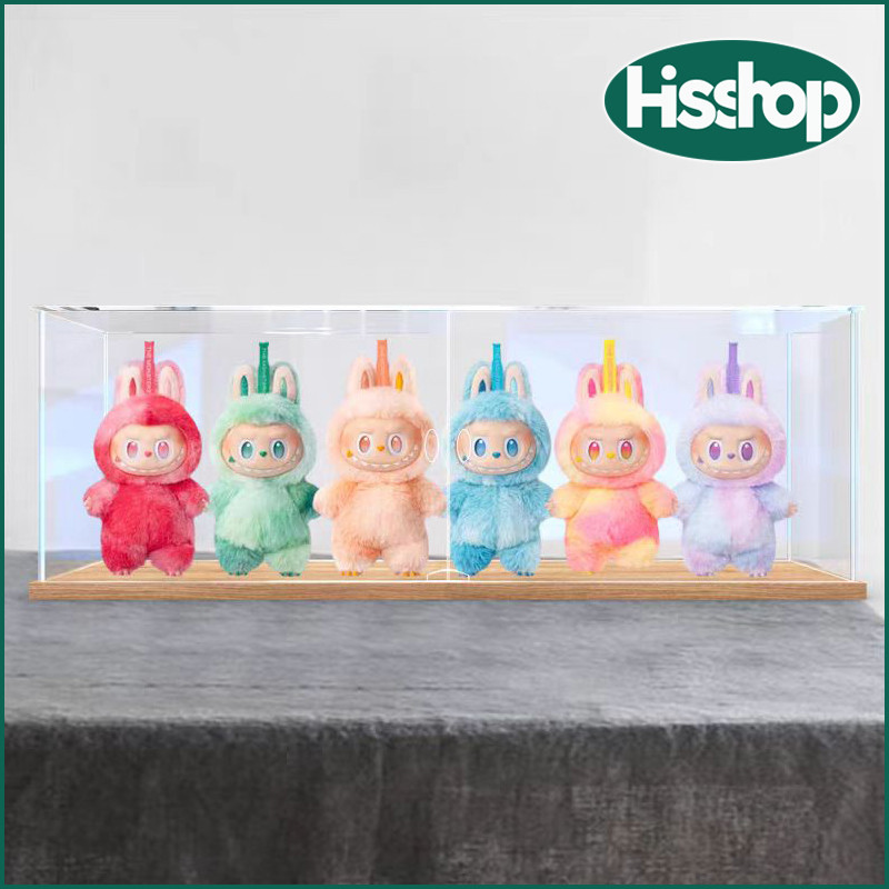 กล่องอะคริลิค,กล่องโชว์ labubu MACRON V3,กล่องใส,กล่องใส่โมเดลยาว ...