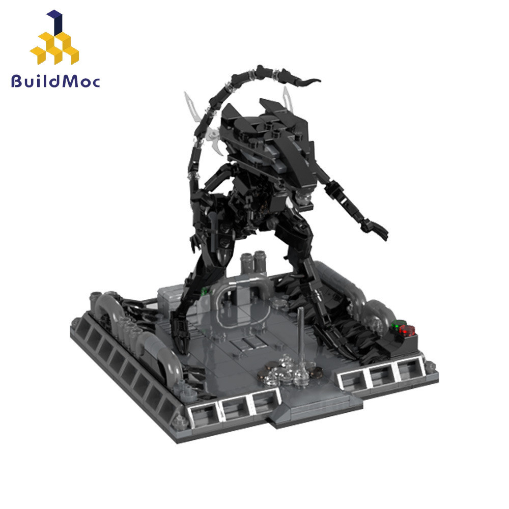 Aliens Micro Diorama Series : Xenomorph Queen Building Blocks ประกอบของ ...
