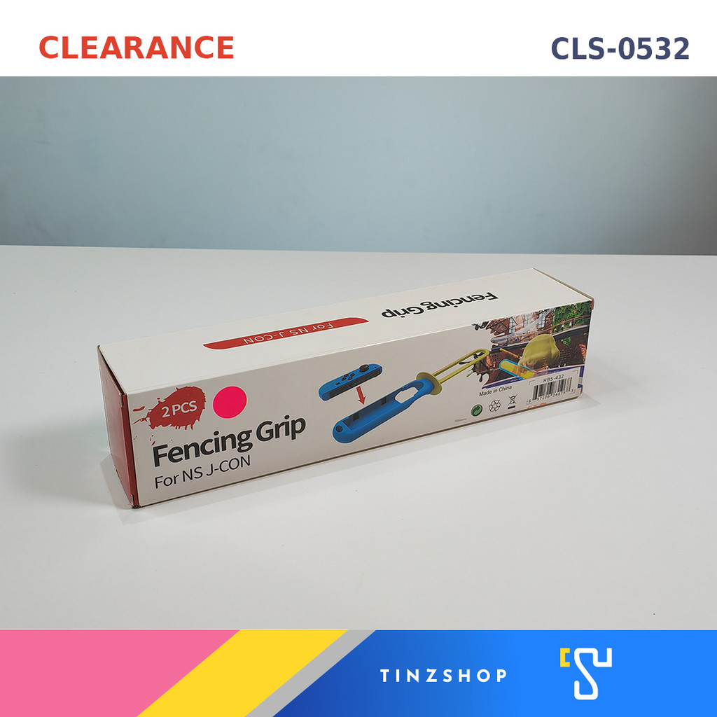 [Clearance] CLS-0532 Iplay HBS-432 Red And Blue 2 PCS Gamepad Fencing ...