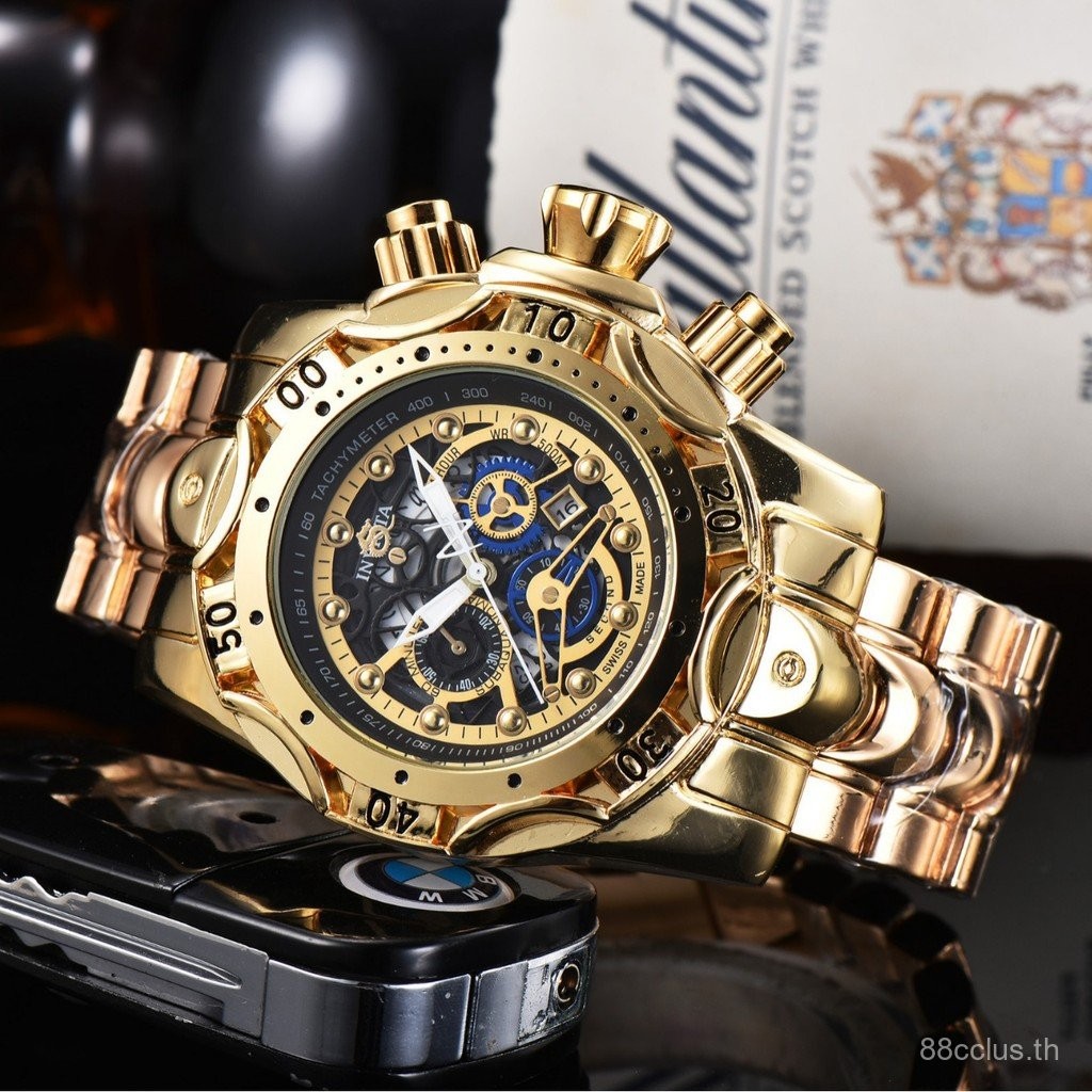 แฟชั่น นาฬิกาควอตซ์ผู้ชายรุ่นใหม่ INVICTA Phantom Clown รุ่นใหม่ในสต็อก ...