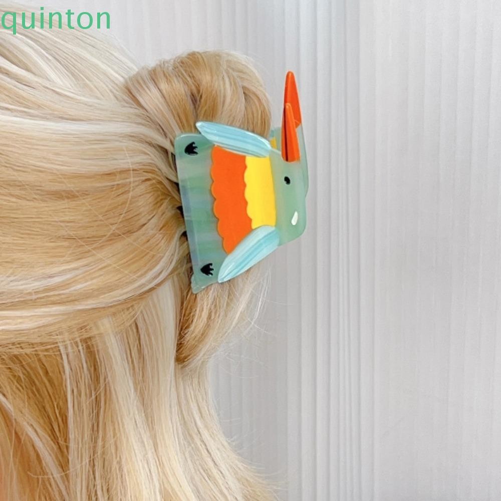 QUITON Woodpecker Hair Claw, กรดอะซิติกการ์ตูนนกคลิปฉลาม, Creative ...