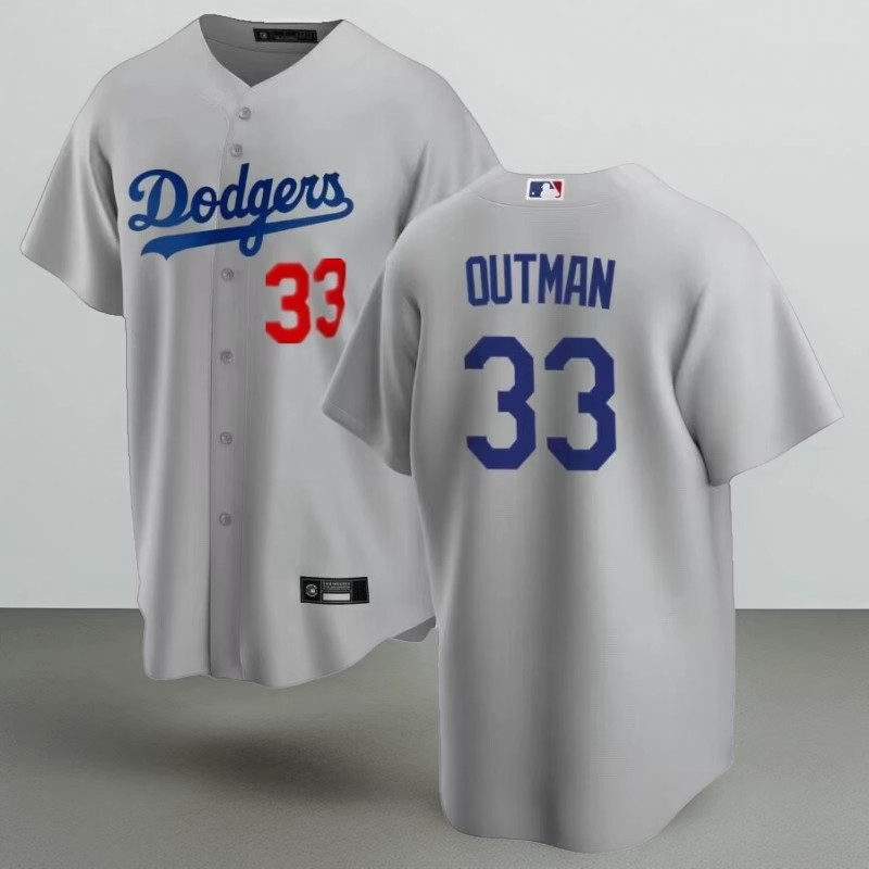 Mlb Jersey Los Angeles Dodgers เสื้อเบสบอล Los Angeles Dodgers 33 # ...