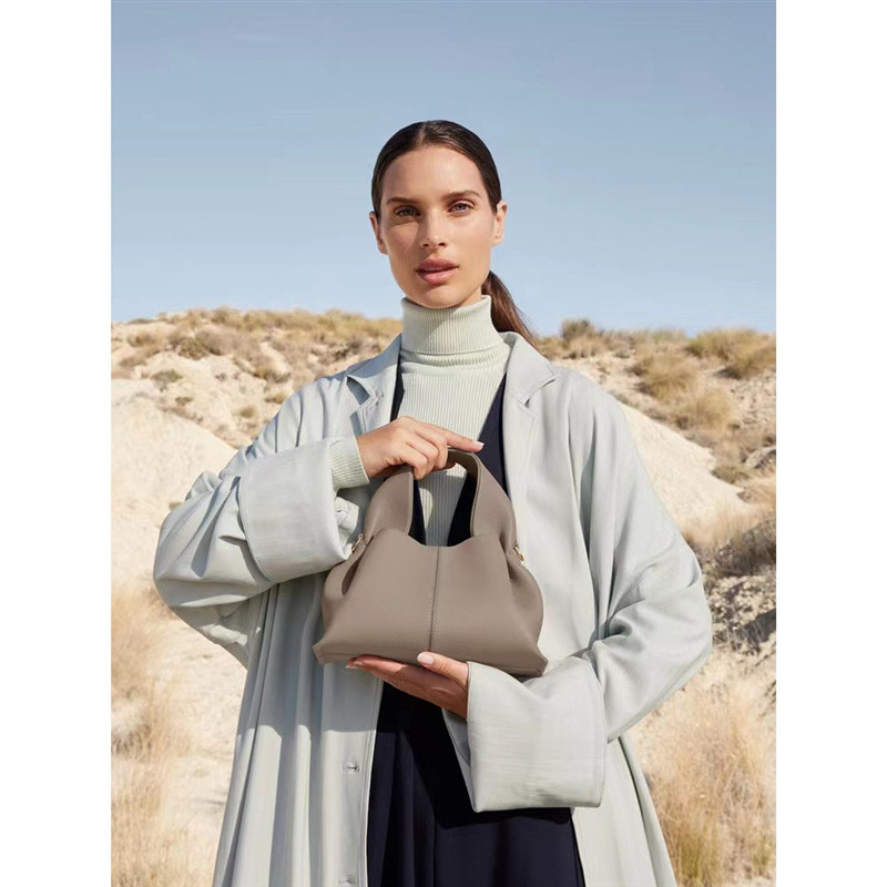 กระเป๋าสะพายไหล่ภาษาฝรั่งเศสคําของแท้หนังแฟชั่น Cloud Bag paris แบบพกพา ...