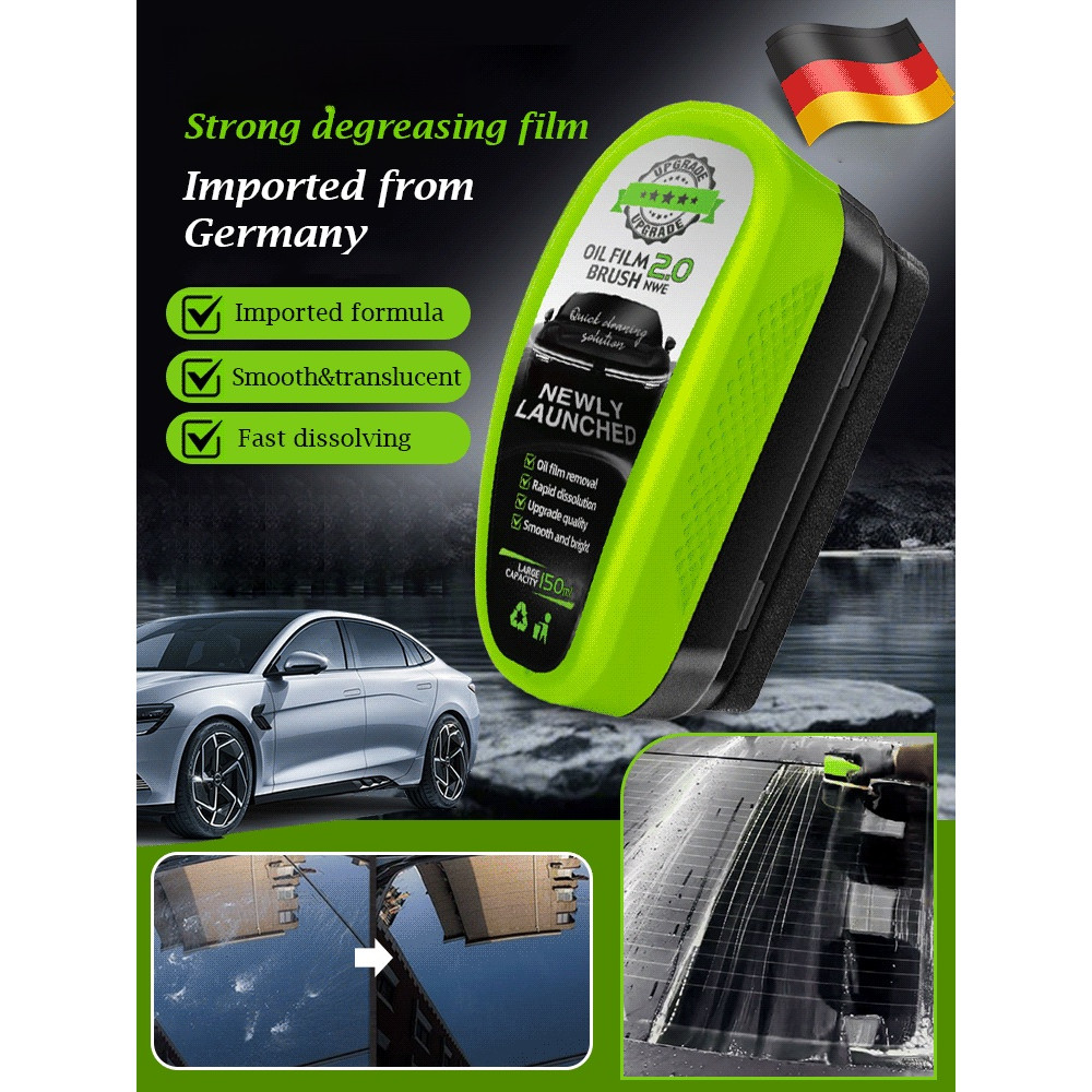 【กันน้ำ น้ำยาทําความสะอาดกระจก ฟิล์มกําจัดน้ำมันอันทรงพลัง น้ำยาทําความ ...