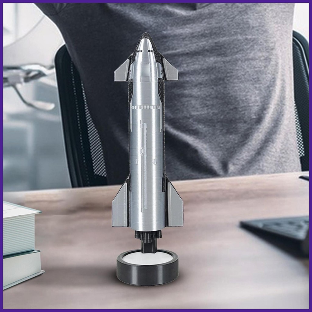 Starship Model Kit การทําให้เป็นละอองอัลตราโซนิกไฟ LED Rocket Model ...