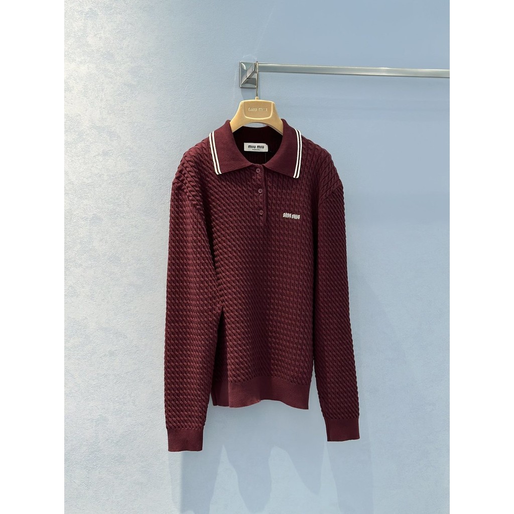 Mumu 2024 เสื้อไหมพรมถักสไตล์ใหม่เสื้อโปโลทุกการแข่งขัน 8NEP | Shopee Thailand