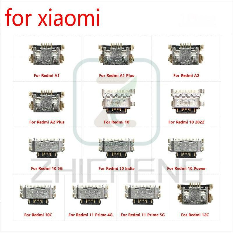 10pcs USB Jack Connector แท่นชาร์จปลั๊กพอร์ตสําหรับ XiaoMi Redmi A2 A1 ...