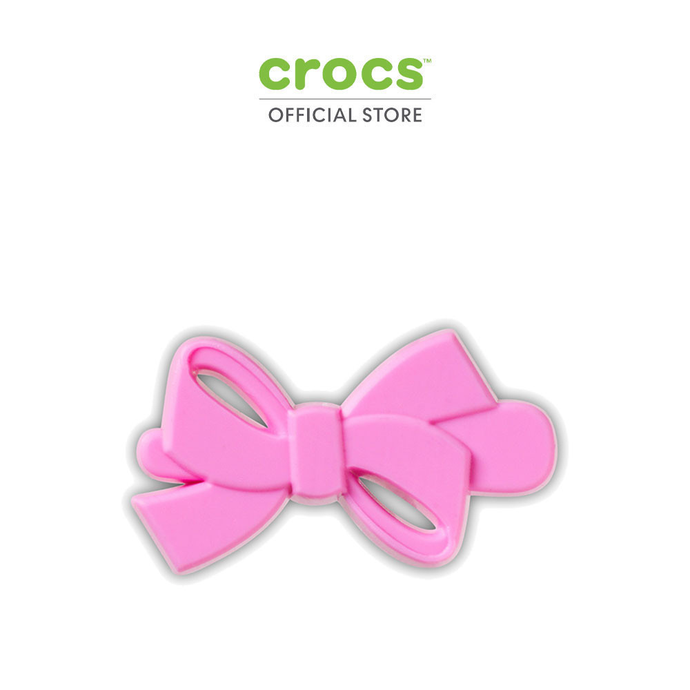 CROCS ตัวติดรองเท้า JIBBITZ™ CUTIE PINK BOW รุ่น 10014746 | Shopee Thailand