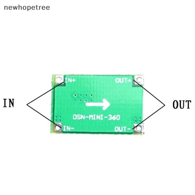 [newhopetree] 3A Mini DC-DC step down converter volt regulator 5V-23V ถึง 3.3V 6V 9V 12V สต็อก ...
