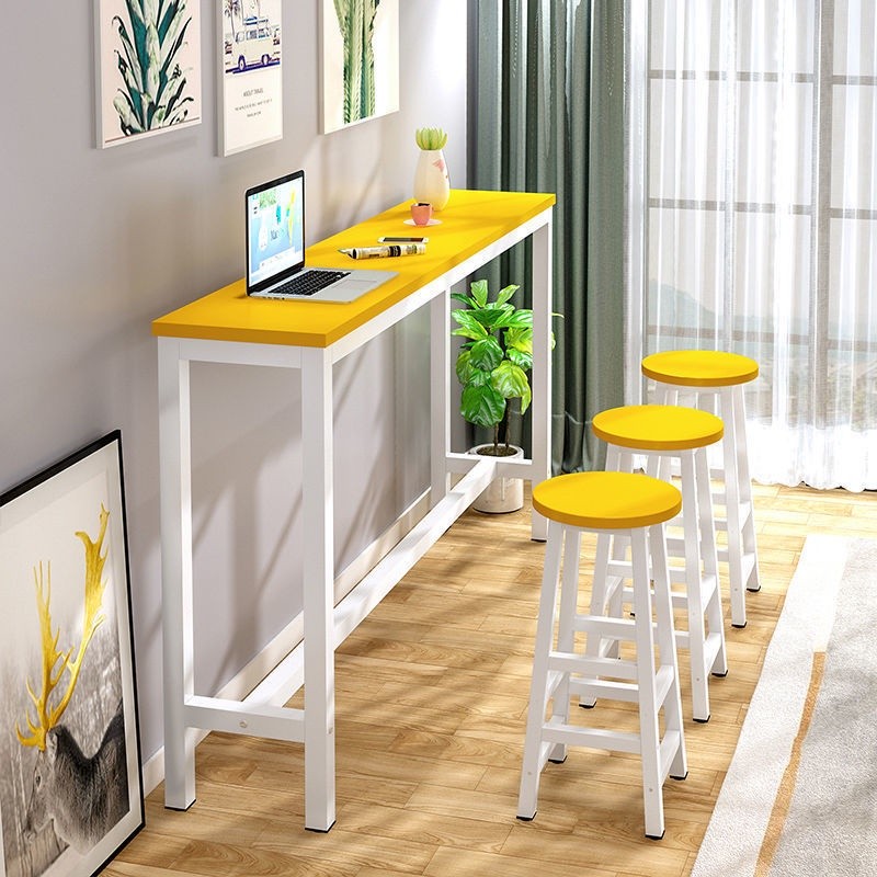 Wall Bar Counter Simple Home Living Room Bar Counter Modern Long Table ...