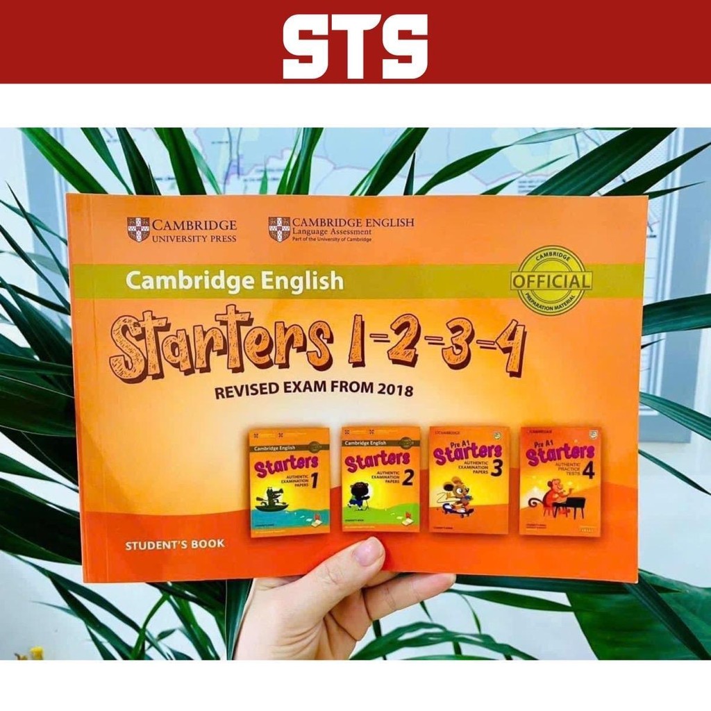 หนังสือ - Cambridge Starters พิมพ์ด้วยกัน 1234 | Shopee Thailand