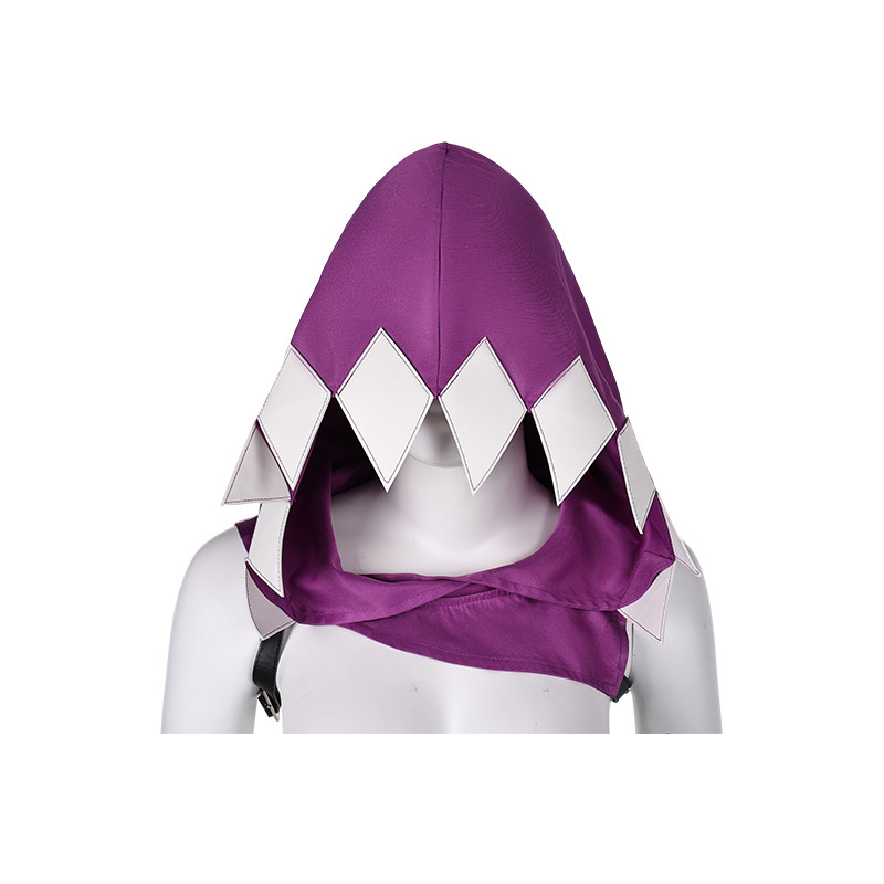 Arcane: League of Legends Season 2 Jinx Purple Hood Carnival อุปกรณ์ ...