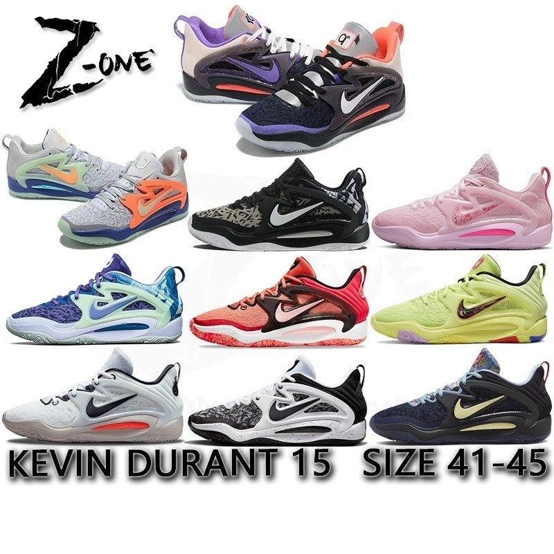 Kevin durant KD15รองเท้าบาสเก็ตบอลรองเท้าผ้าใบสำหรับผู้ชาย KD 15 gyfg ...
