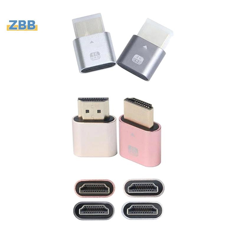 Zbb> HDMI Virtual Display 4K HDMI DDC EDID Dummy Plug EDID Display ...