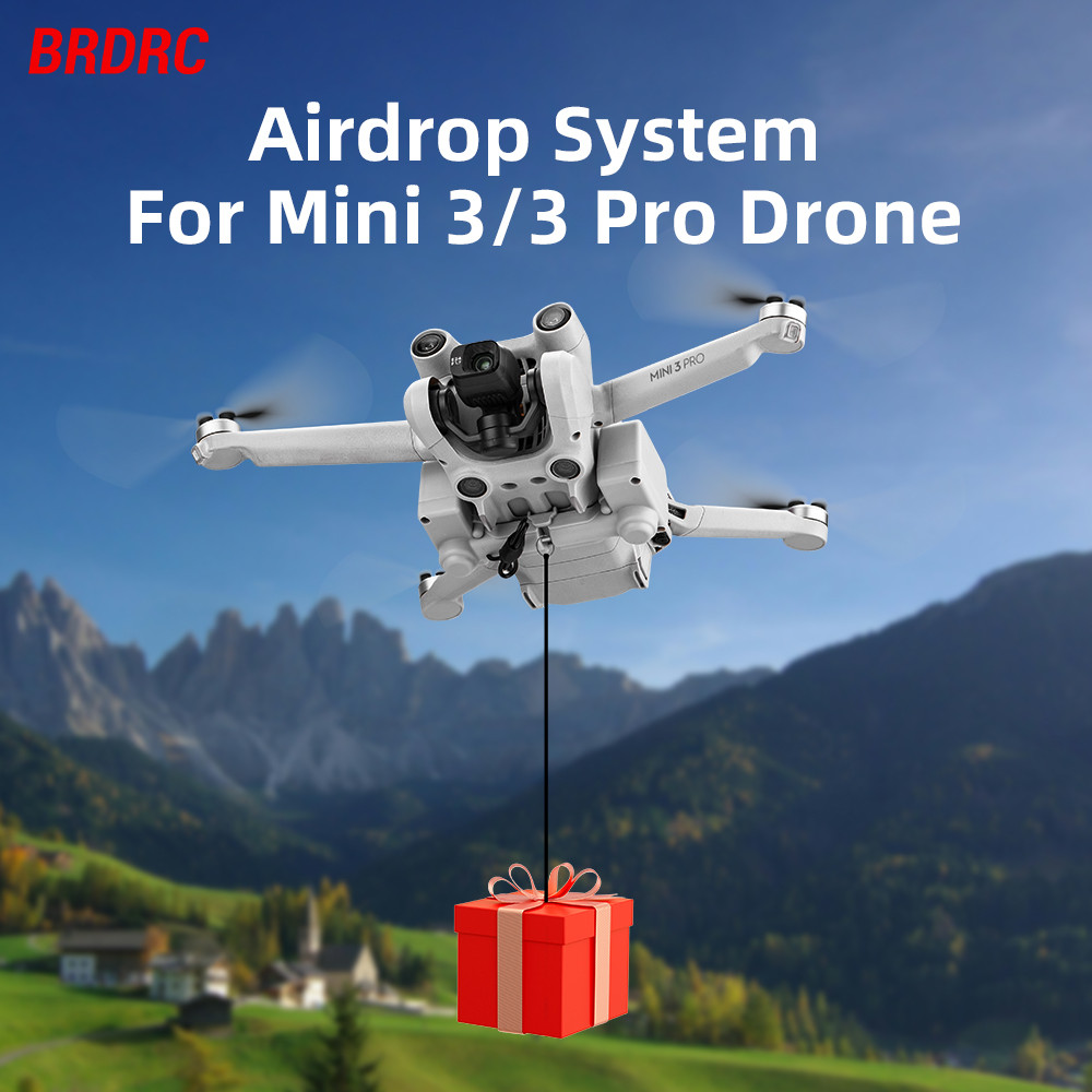 โดรนผู้โยนระบบ Airdrop จัดส่งข้อเสนองานแต่งงานสําหรับ DJI Mini 3/3 Pro ...