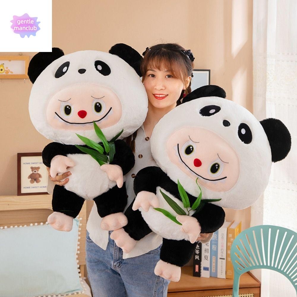 Gentlemanclub Labubu ตุ๊กตา Plush, การ์ตูนน่ารัก Panda Labubu Plush ของ ...