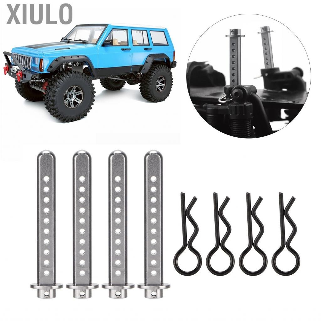 Xiulo สำหรับ Axial SCX10 RC รถ Body Post Mounts อลูมิเนียมเชลล์ผู้ถือ ...