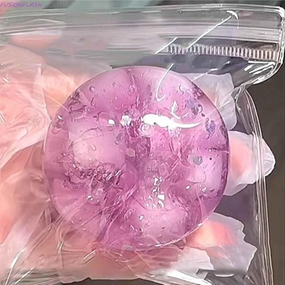 Fusionflash ของเล่นบีบมุก, หิน Squishy TPR Pearl Noisy Ball ของเล่น ...