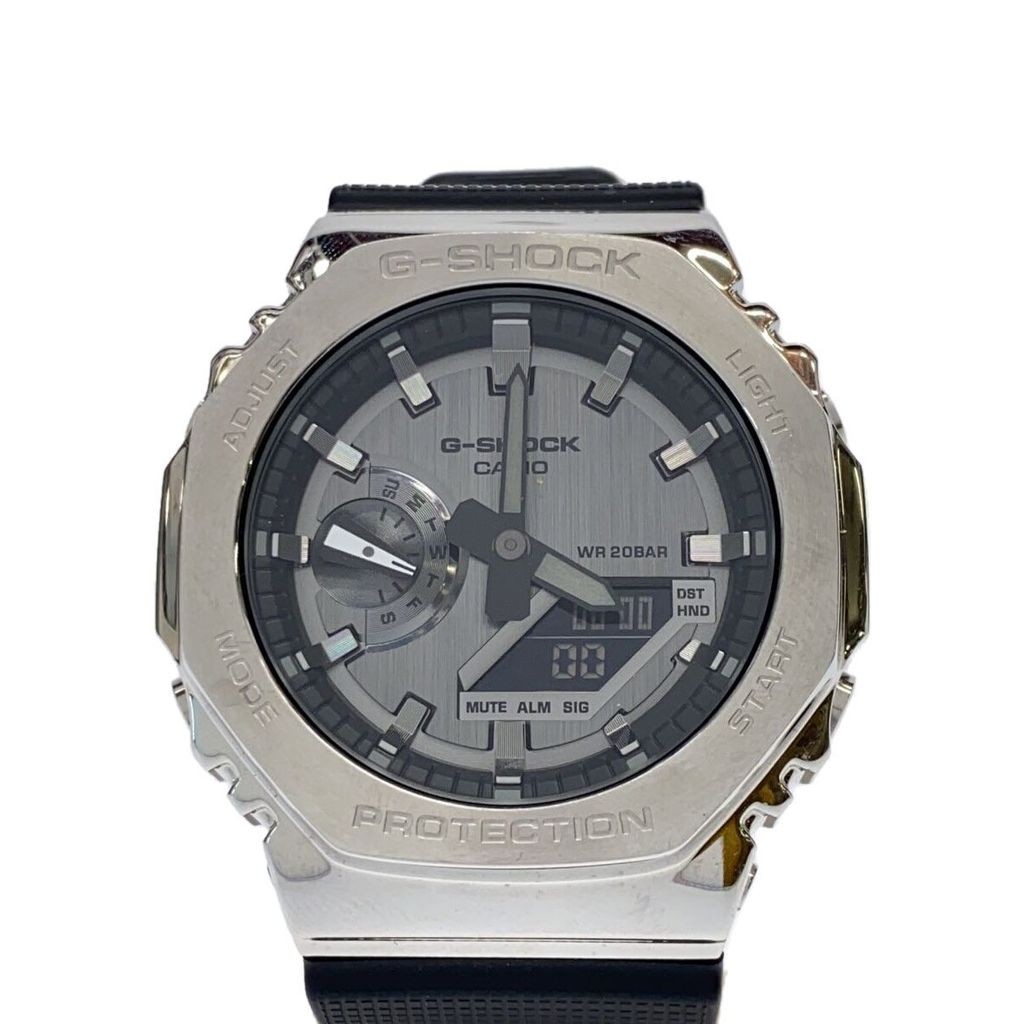 Casio นาฬิกาผู้ชาย Quartz Digiana Lover SLV BLK GM-2100 ส่งตรงจากญี่ปุ่น มือสอง | Shopee Thailand