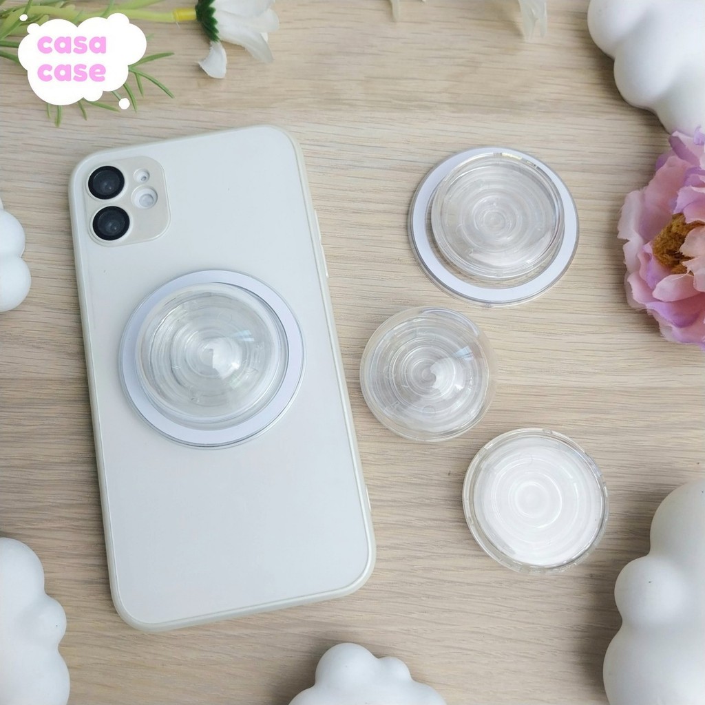 Griptok ติดมือถือเปล่า แบบนูน/ครึ่งวงกลม ทั้งแบบฐานแม่เหล็กและแบบกาว ...