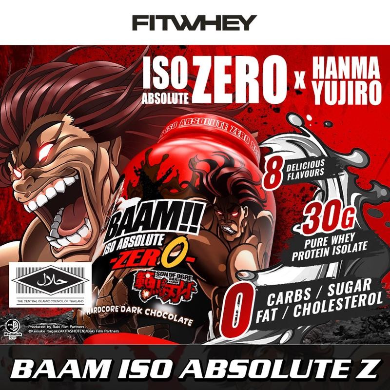 BAAM ISO ABSOLUTE ZERO 5 LB เวย์โปรตีนไอโซเลทจากฟิตเวย์ WHEY PROTEIN ...