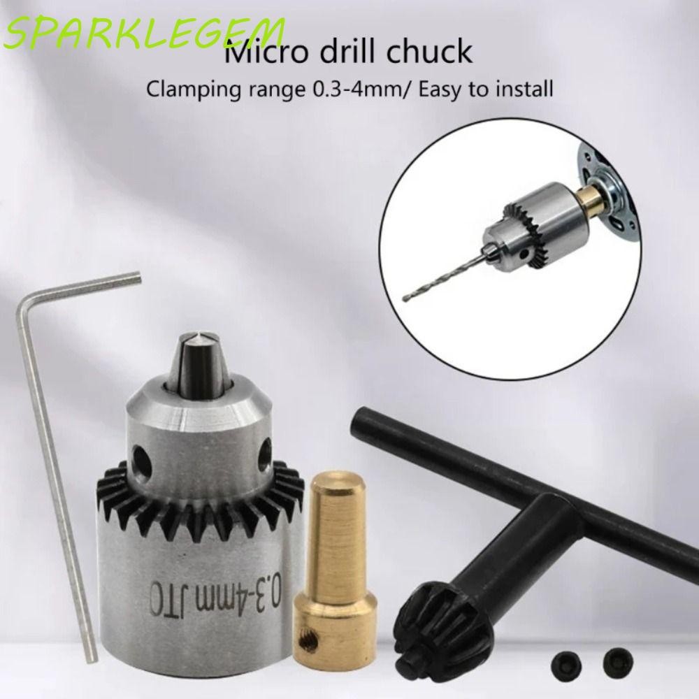 SPARKLEGEM Collet Fixture, ประแจ 0.3-4 มม.เจาะ Chuck, หนีบมือเจาะ T/L ...