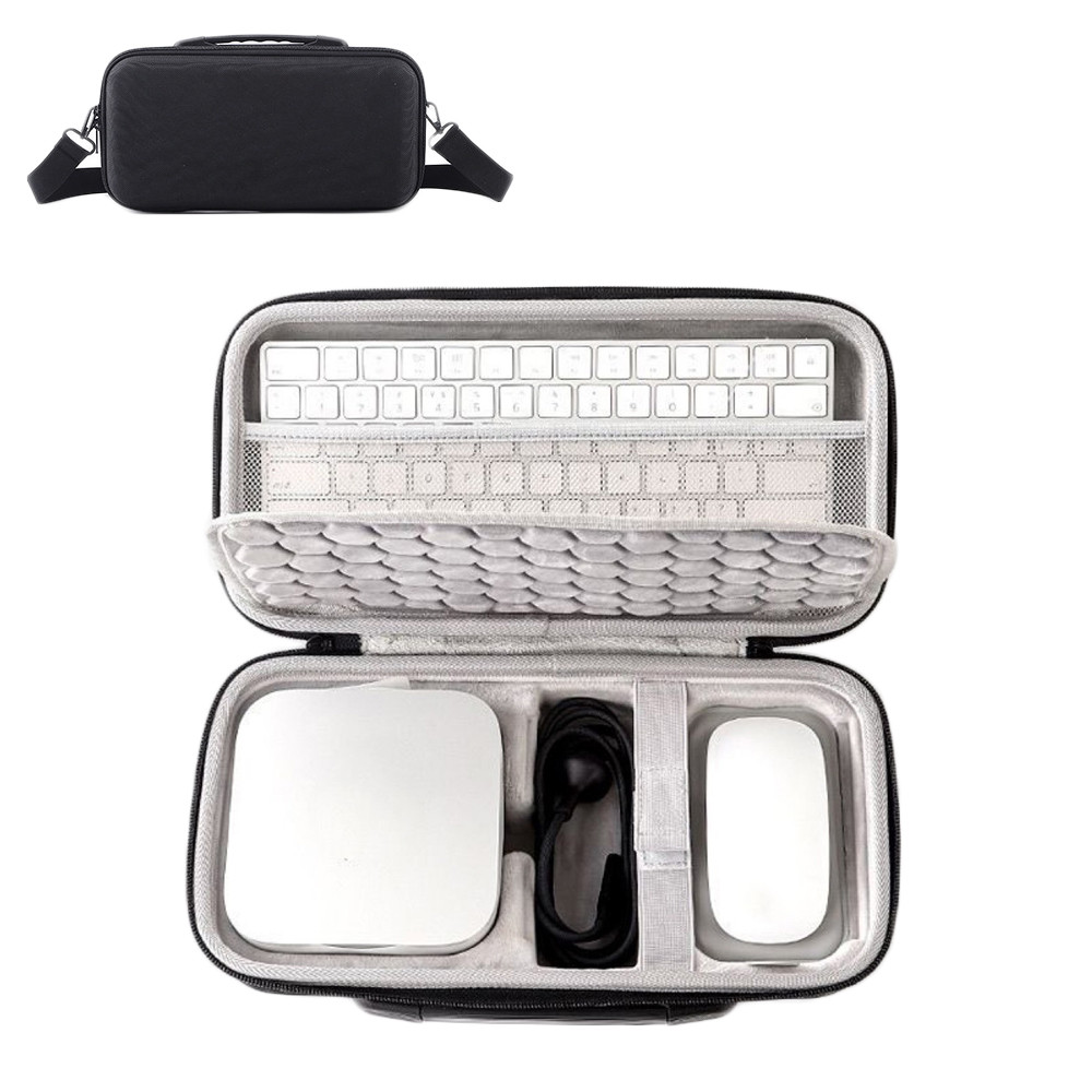 กระเป๋าเดินทางแบบแข็งเข้ากันได้กับ Mac min M4/M4 pro (2024) / mini M4 ...