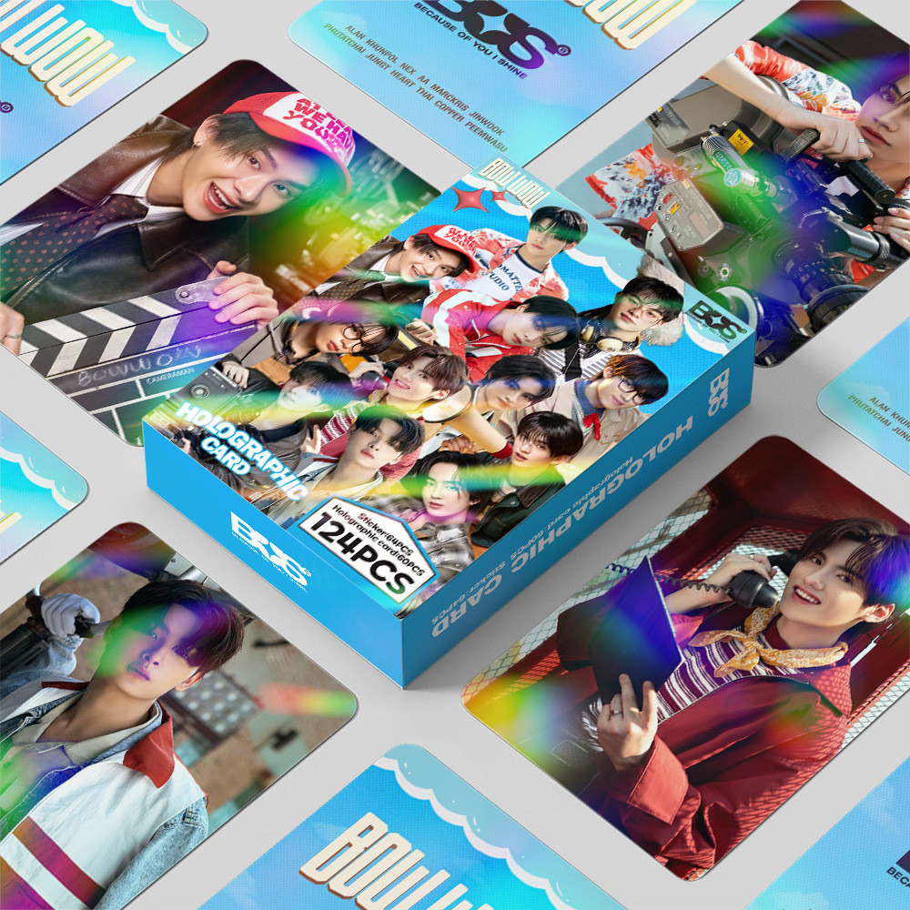 124 ชิ้น/เซ็ต BUS เพราะคุณ I Shine Lomocard PURIKU X BUS Sunsu ...