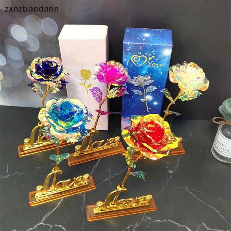 [ZXNZ] วันวาเลนไทน์สร้างสรรค์อลูมิเนียมฟอยล์ Rose Gold Lasg Eternal Love Wedding MMMV | Shopee ...