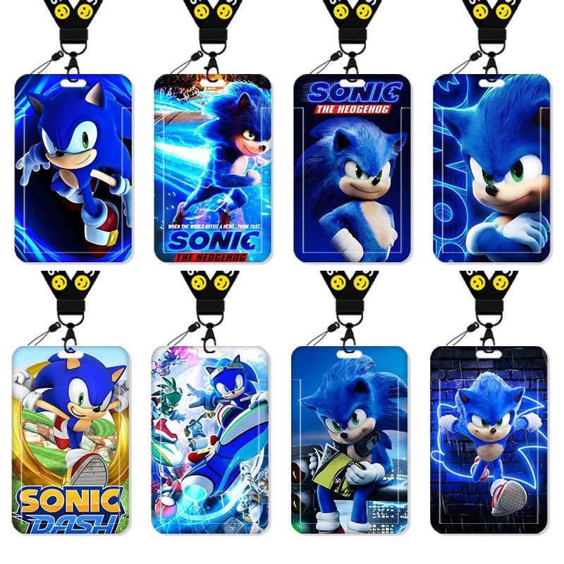 Sonic The Hedgehog DIY ชุดการ์ดนักเรียน Campus Card Holder Personal ID ...