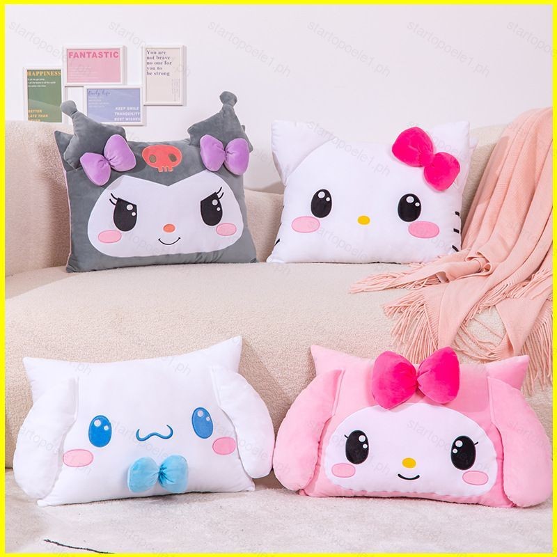 Bx Sanrio Kuromi Hello Kitty การ์ตูนน่ารัก Plush Home โซฟาเบาะ Bedhead ...
