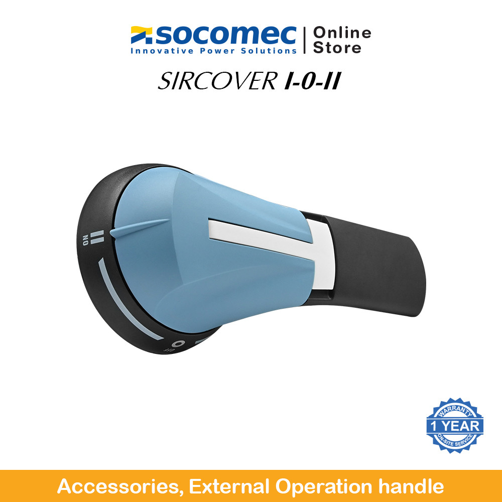 Socomec Accessories External Operation Handle SIRCOVER I-0-II Black ...