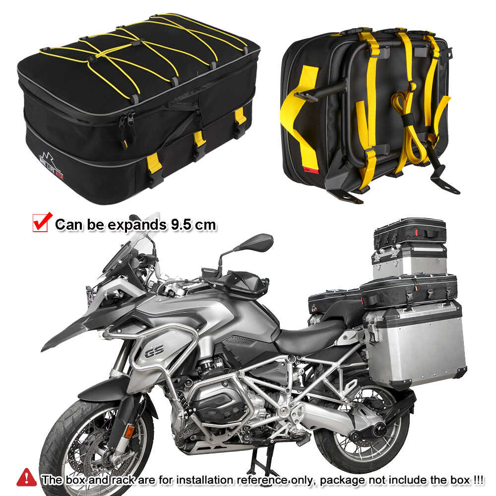 เหมาะสําหรับ BMW R1200GS R1250GS ADV Honda Yamaha Tail Box กระเป๋า ...