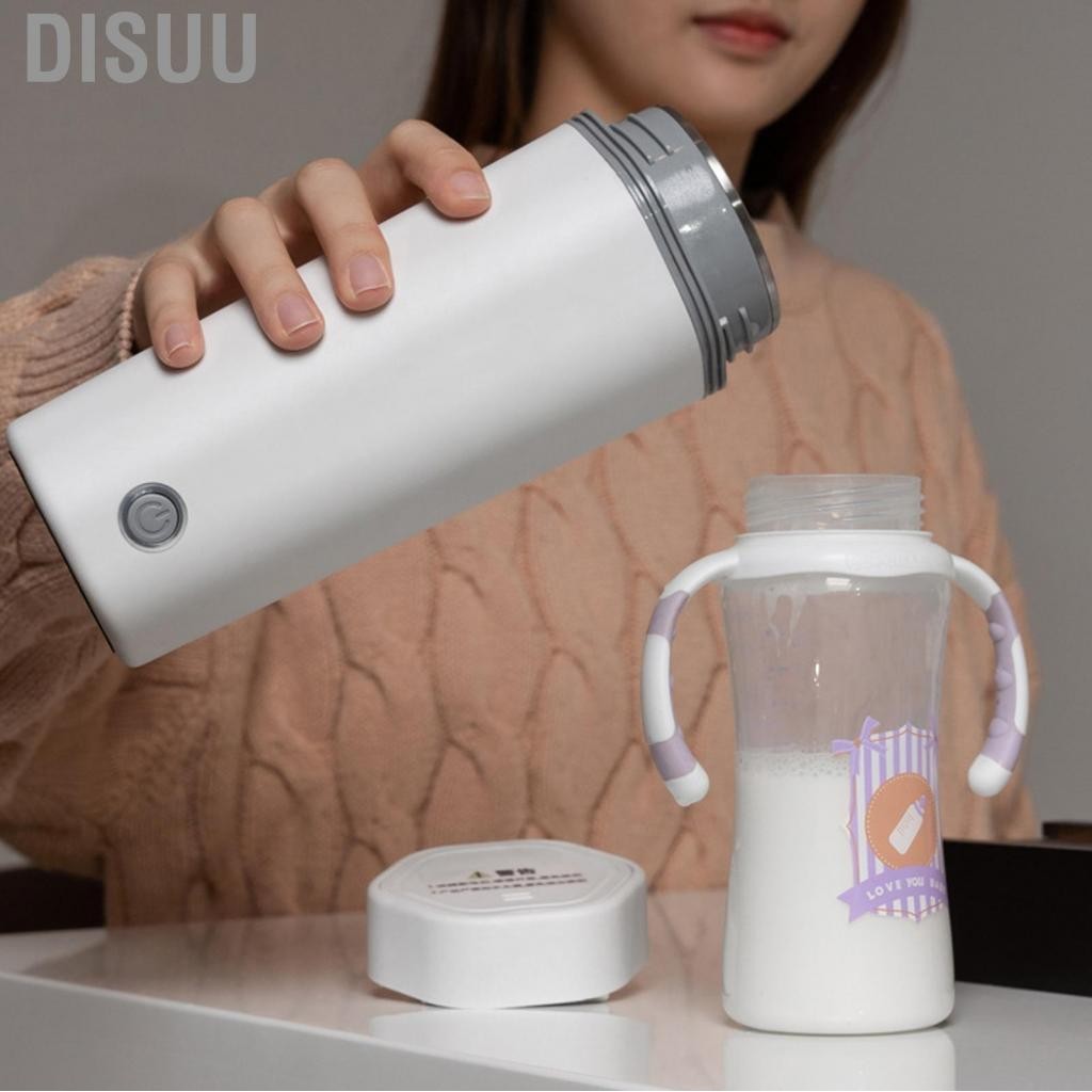 Disuu กาต้มน้ำไฟฟ้าสำหรับเดินทาง 80W 350ml 304 สแตนเลสปิดอัตโนมัติร้อน | Shopee Thailand
