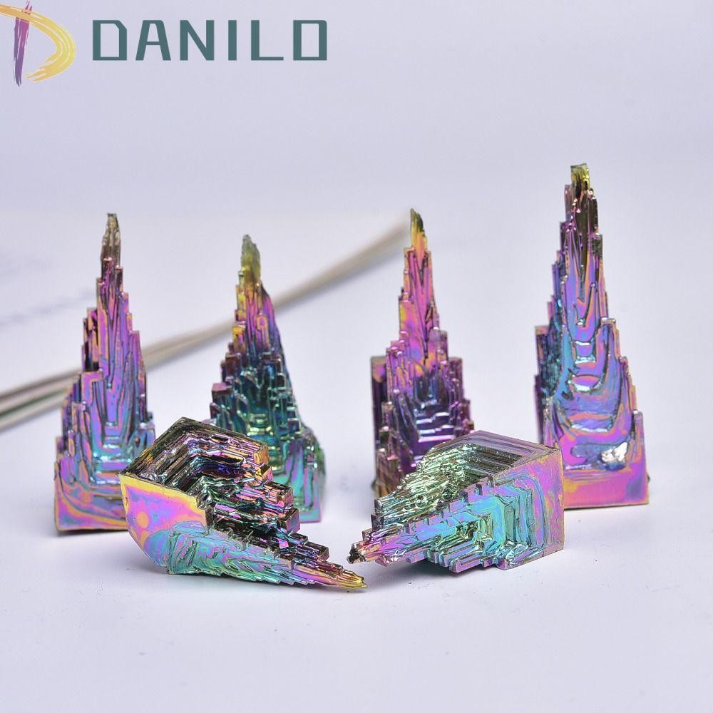 Danillo ธรรมชาติ Bismuth Mine, งานฝีมือหิน Handmade Castle Ore ตัวอย่าง ...