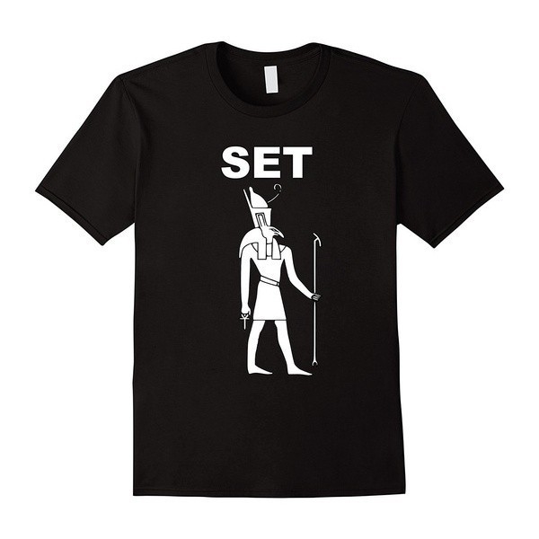 【COD】Fashion Men's T Shirt Ancient Egypt God Set T Shirt Mens Printed T ...