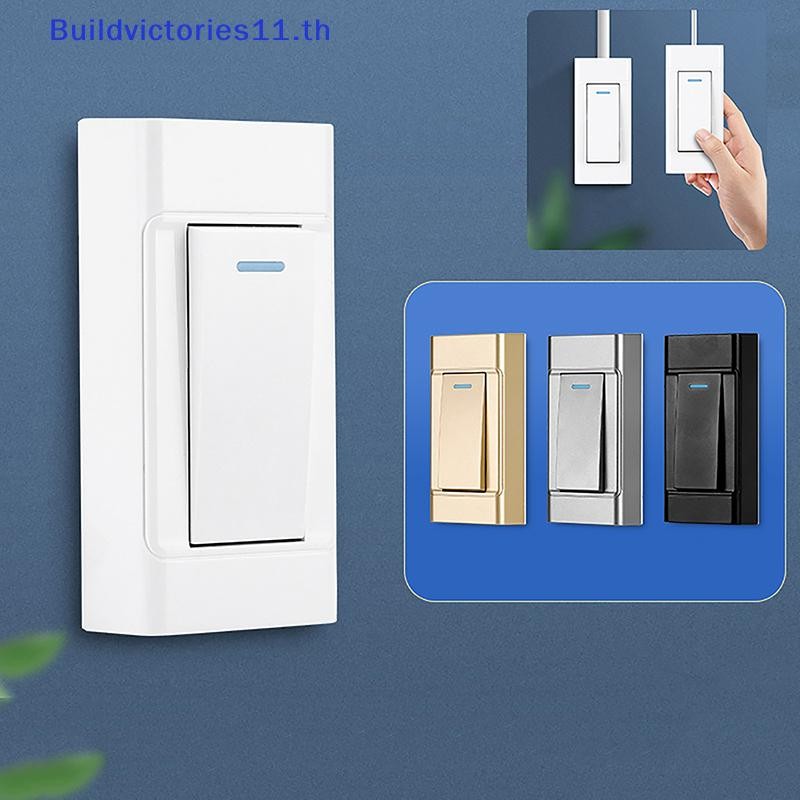 Buildvictories11 1 PC 1 Gang 2 Way Surface Mount Switch ลวดแขวนการติดตั้งข้างเตียงเปิด/ปิดแผง ...