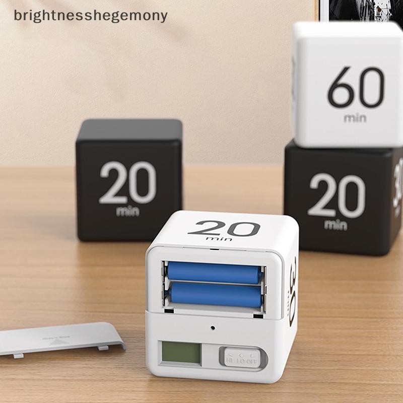 BGTH ความสิทธิผล Cube Timer Gravity Sensor Flipping จอแสดงผล LED 4 ตั้งเวลาล่วงหน้า Dual โหมดนับ ...