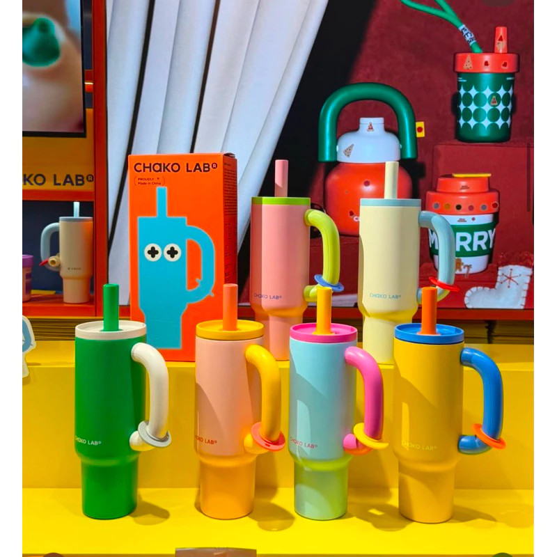 Chakolab Thermos Cup Ice Master Cup1200ML ถ้วยน้ําฟางความจุขนาดใหญ่ 316 ...