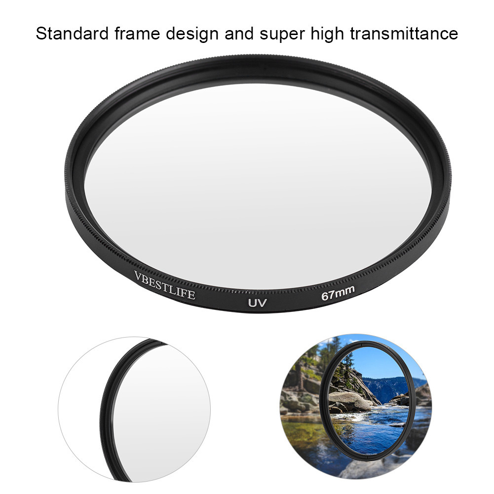 เลนส์ UV ตัวกรอง UV Ultra Slim Slim Protecting Filters การป้องกันกล้อง ...